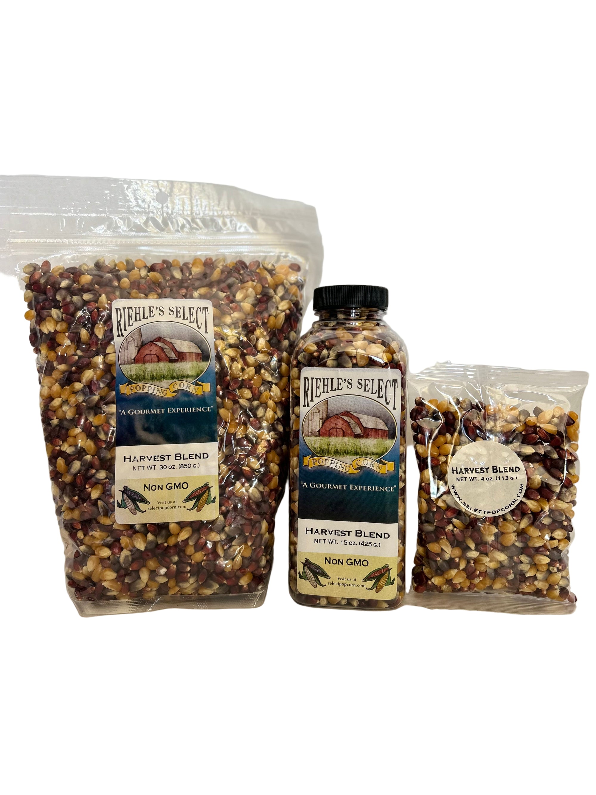 Harvest Blend Popcorn for Popping Popcorn | Riehle's Select Popcorn