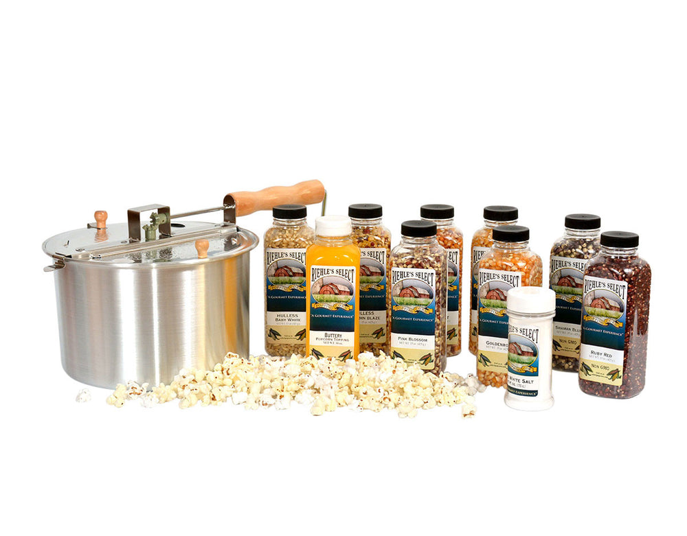 Popcorn Popper Starter Set | Riehle's Select Popcorn